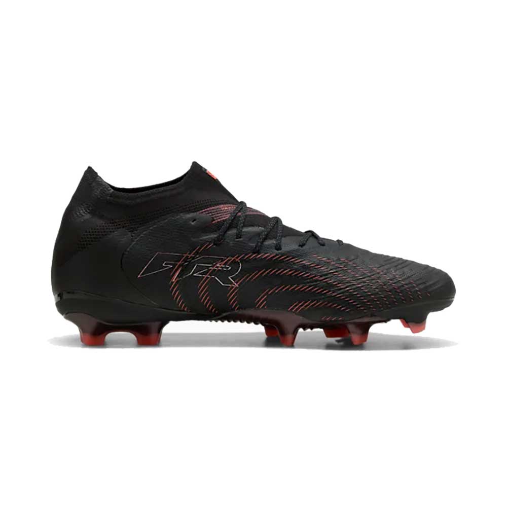 Men's Future 9 Ultimate FG Soccer Shoe - Puma Black/Glowing Red/Strong ...