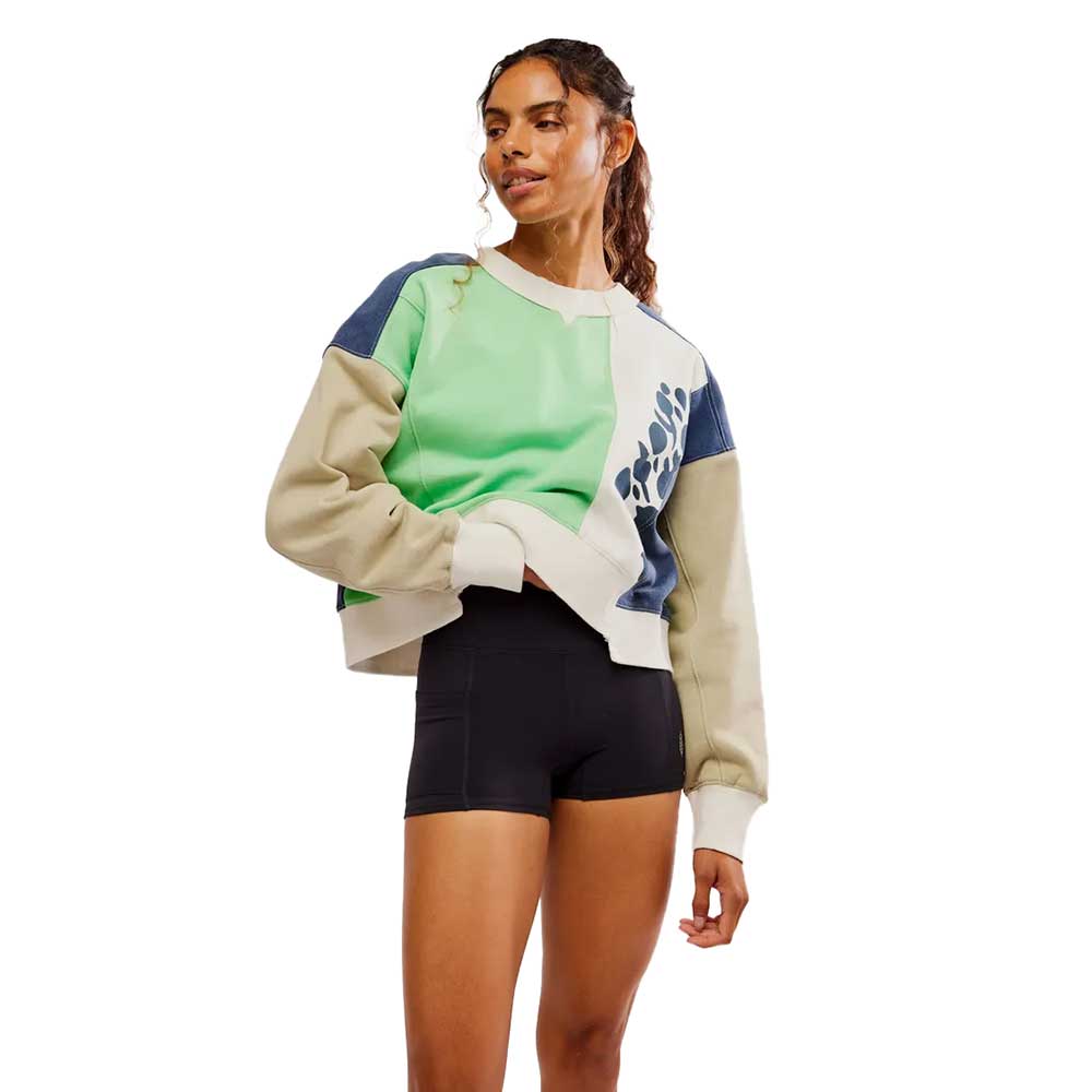 Women's Intercept Logo Pullover - Green Combo – Gazelle Sports