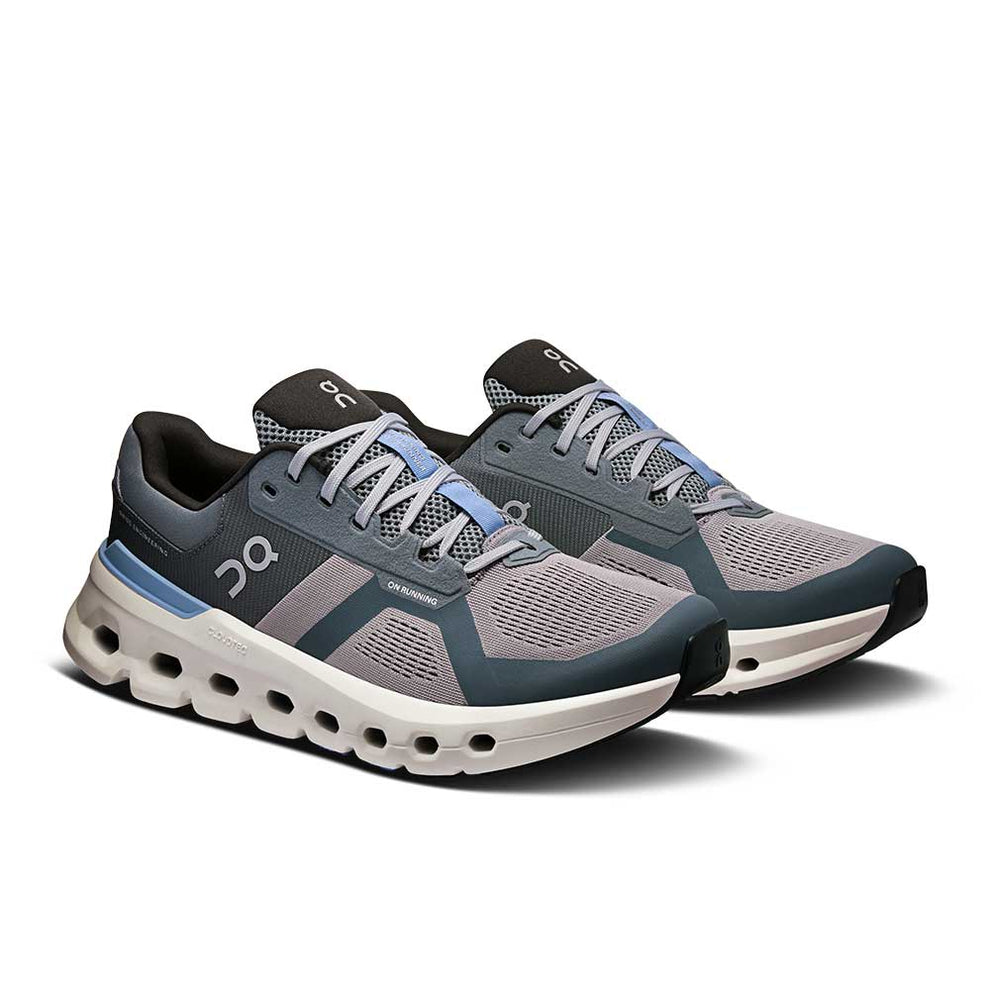 Men's Cloudrunner 2 Running Shoe - Alloy/Chambray - Regular (D ...
