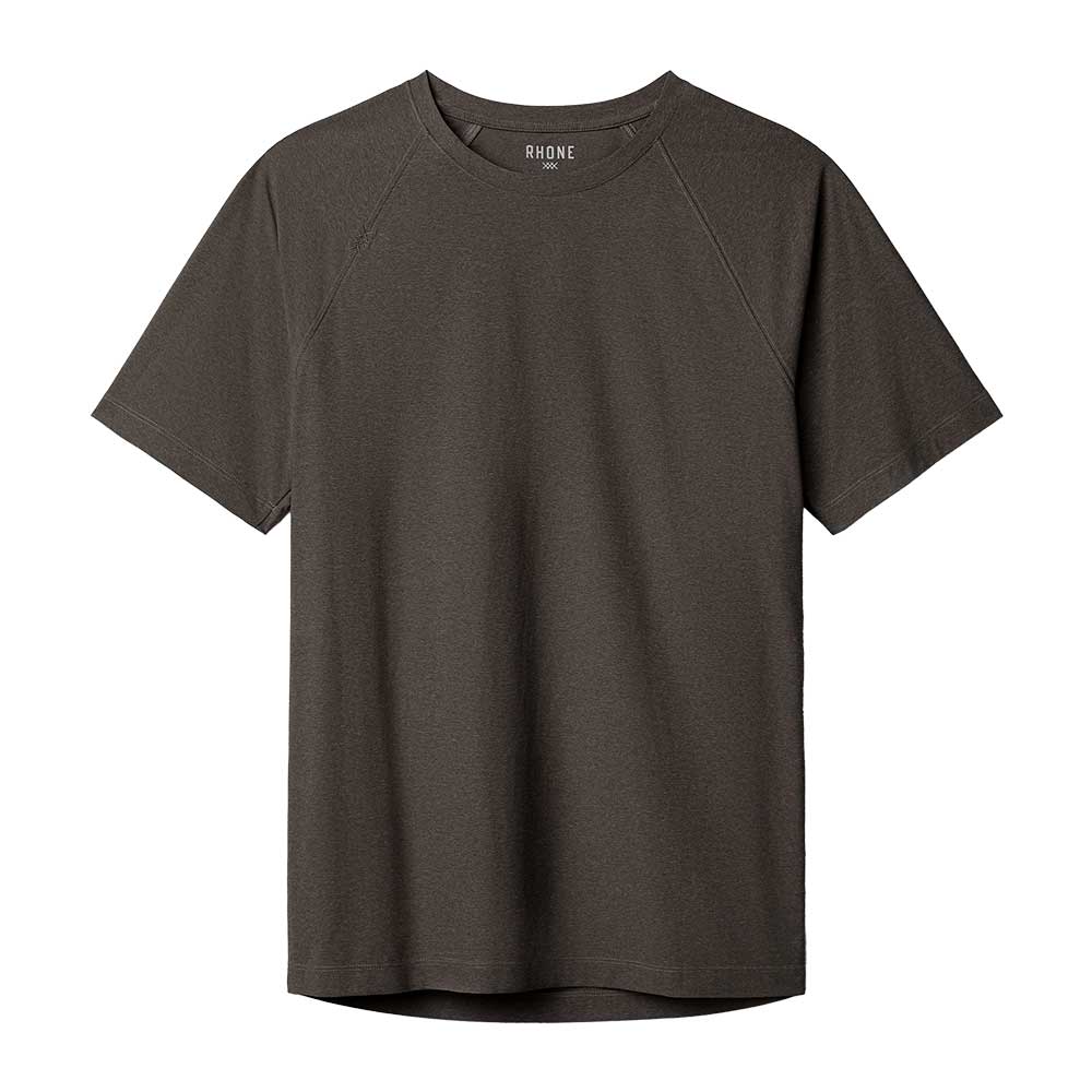 Men's Reign Short Sleeve - Cafe Noir Heather – Gazelle Sports
